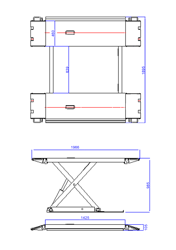 dimension,size-kernel-mobile column lift,single post lift,two post lift ...